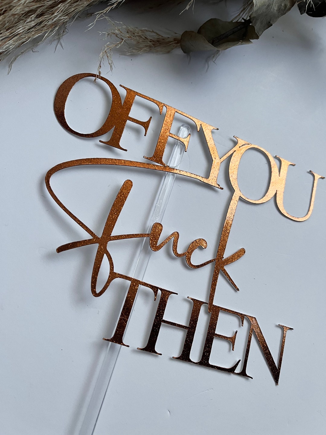 Divorce Cake Topper, Divorce Party Cake Decoration, Rude,personalised ...