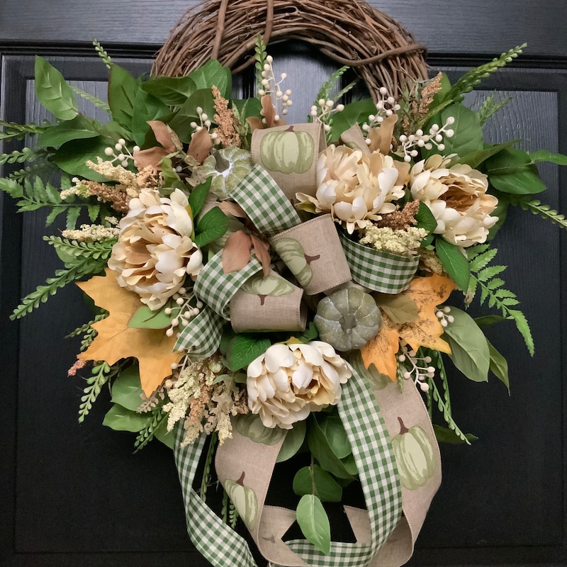 Crescent Wreath - Etsy