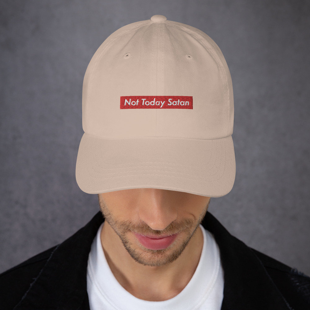 Not Today Satan Dad Hat Game of Thrones - Etsy