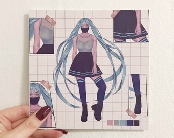 Miku Print | Etsy