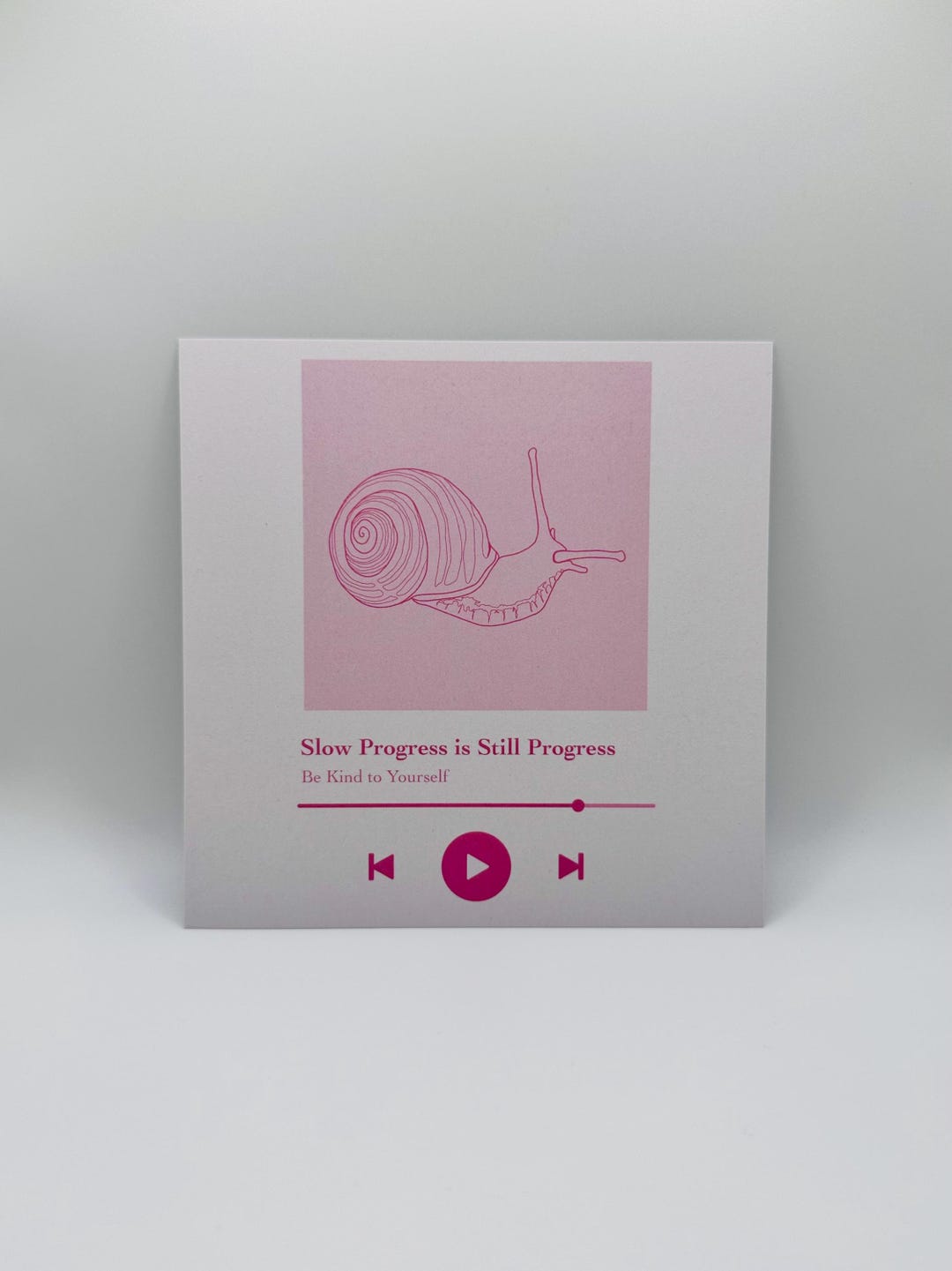 Slow Progress is Still Progress | Positivity Art Print - Etsy