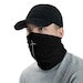 Religious Cross Sign CHRISTIAN NECK GAITER Face Mask, Black Face ...