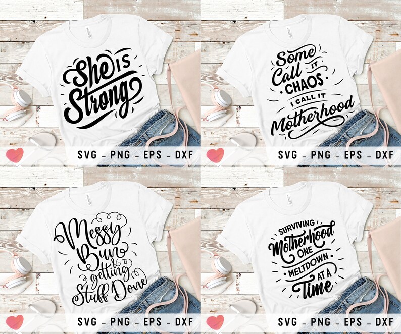 Mum Life SVG Bundle: 10 Motherhood Designs (digital Files) - Etsy Australia