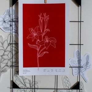 Pinoy Floral Art Print W/ Poem Collection - Etsy