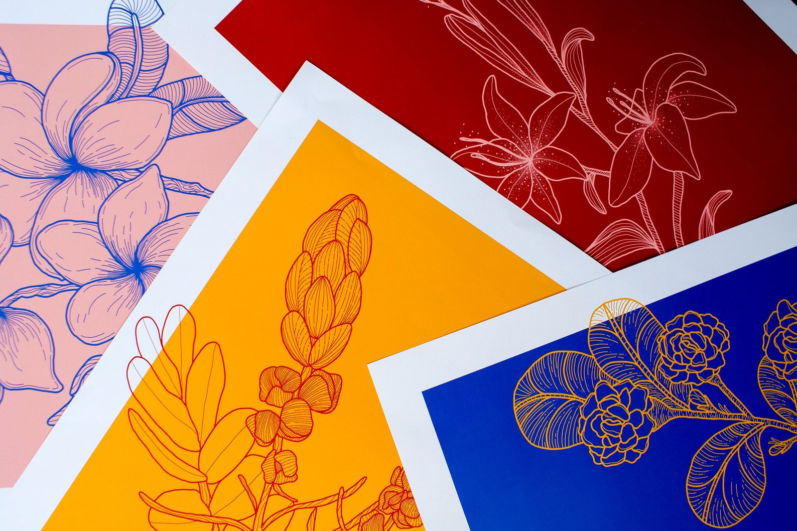 Pinoy Floral Art Print W/ Poem Collection - Etsy