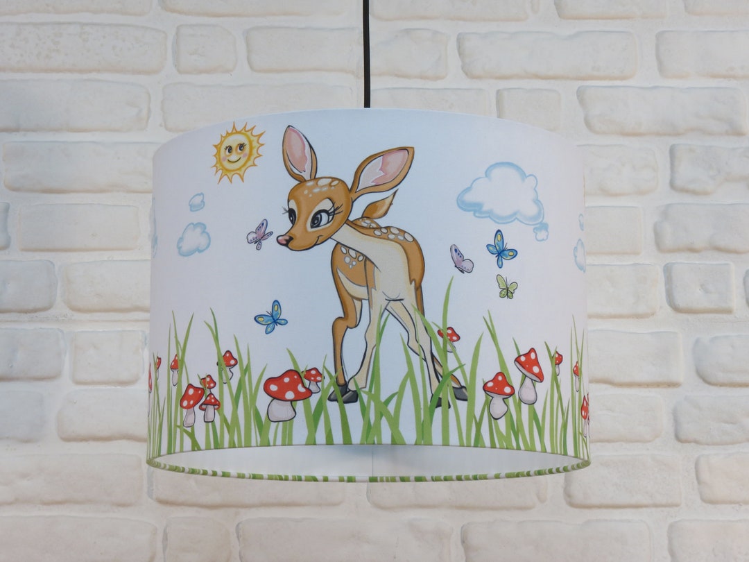 Lampshade Cute Little Doe, Children's Room, Kids, Nursery Room, Baby ...