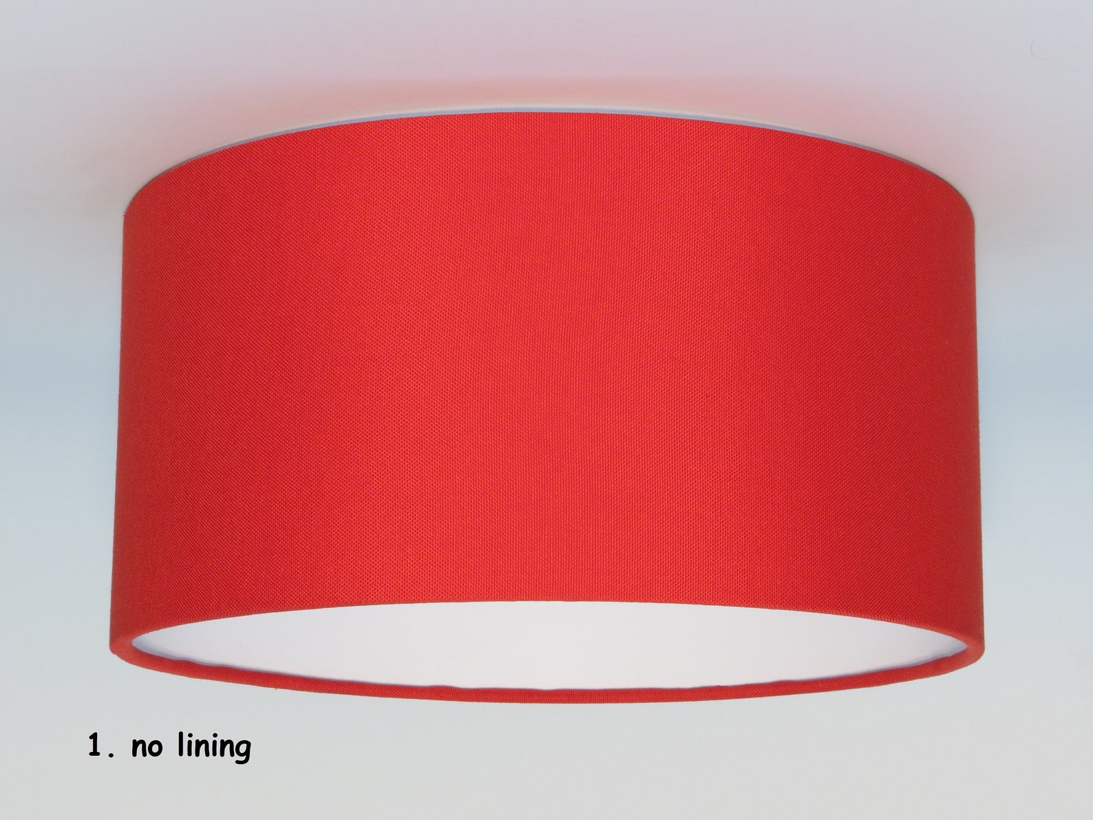 Handmade Red Lamp Shade Different Colors Matt Foil Pendant - Etsy