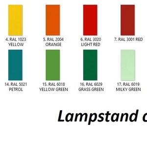 Handmade Floor Lamp With Empire Lampshade, Made From Metal and Fabric ...