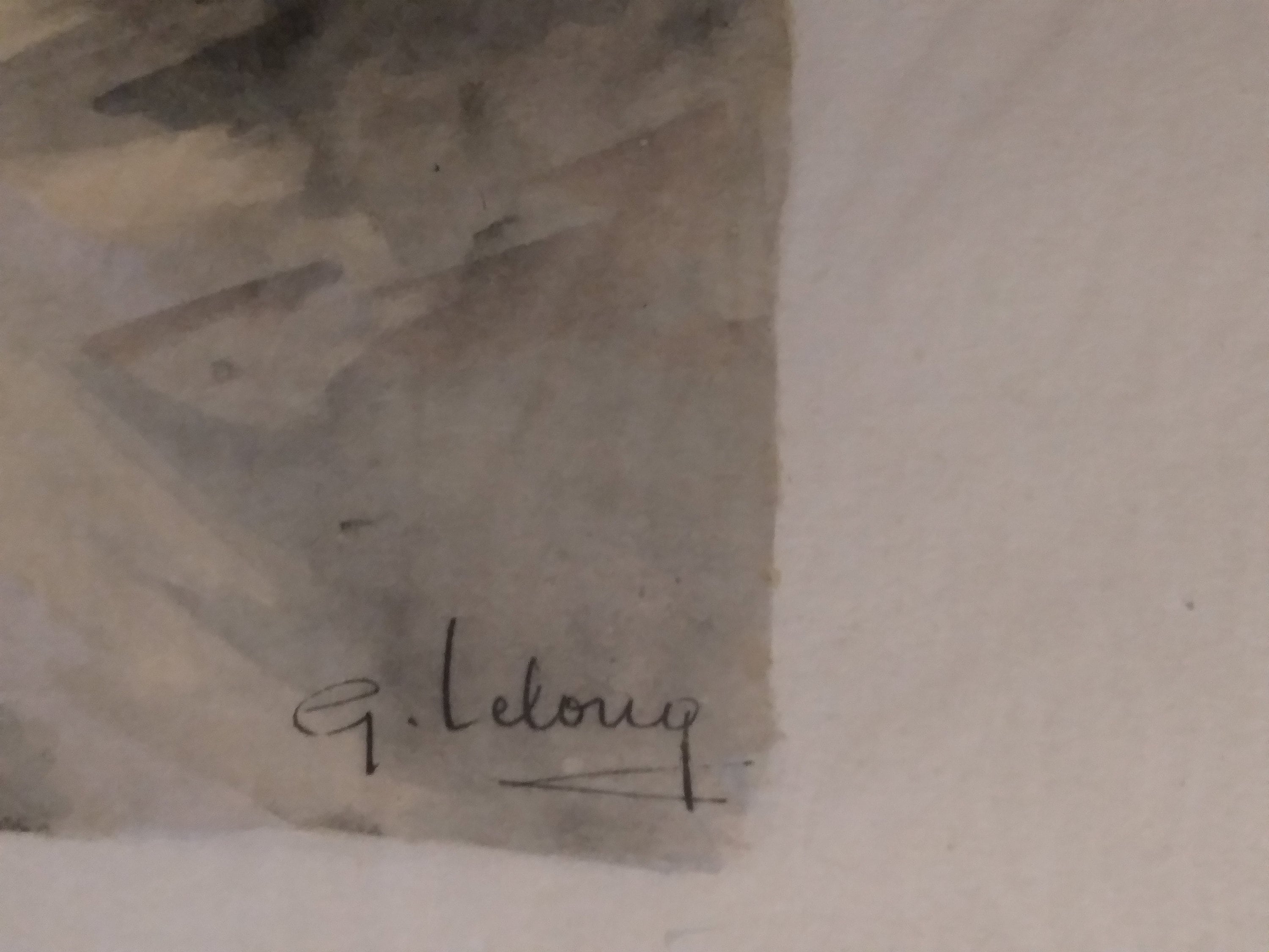 Vintage Watercolor Paintings by G Lelong Lot of 4 - Etsy