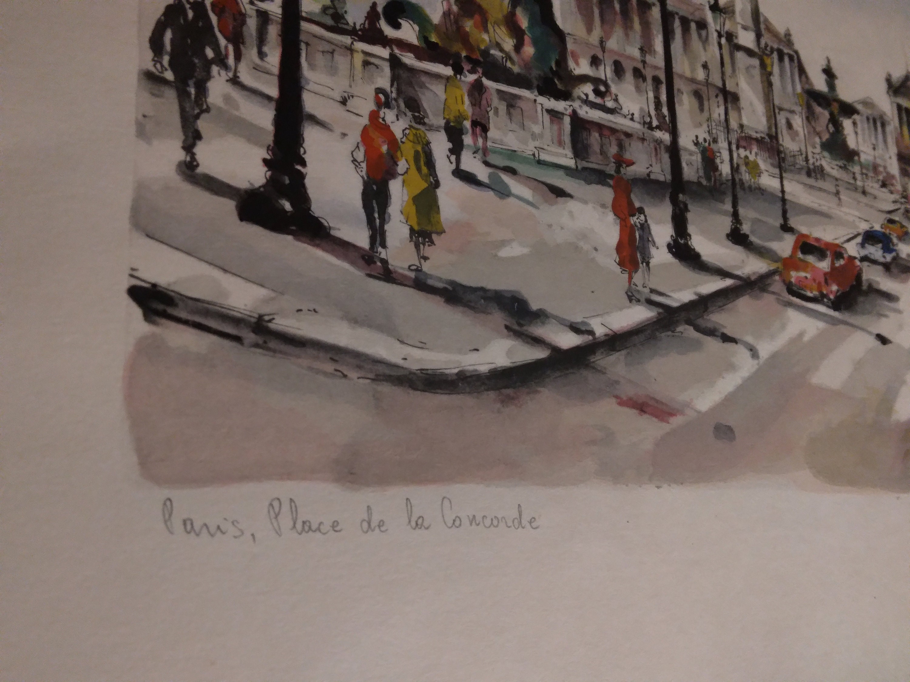 Vintage Watercolor Paintings by G Lelong Lot of 4 - Etsy