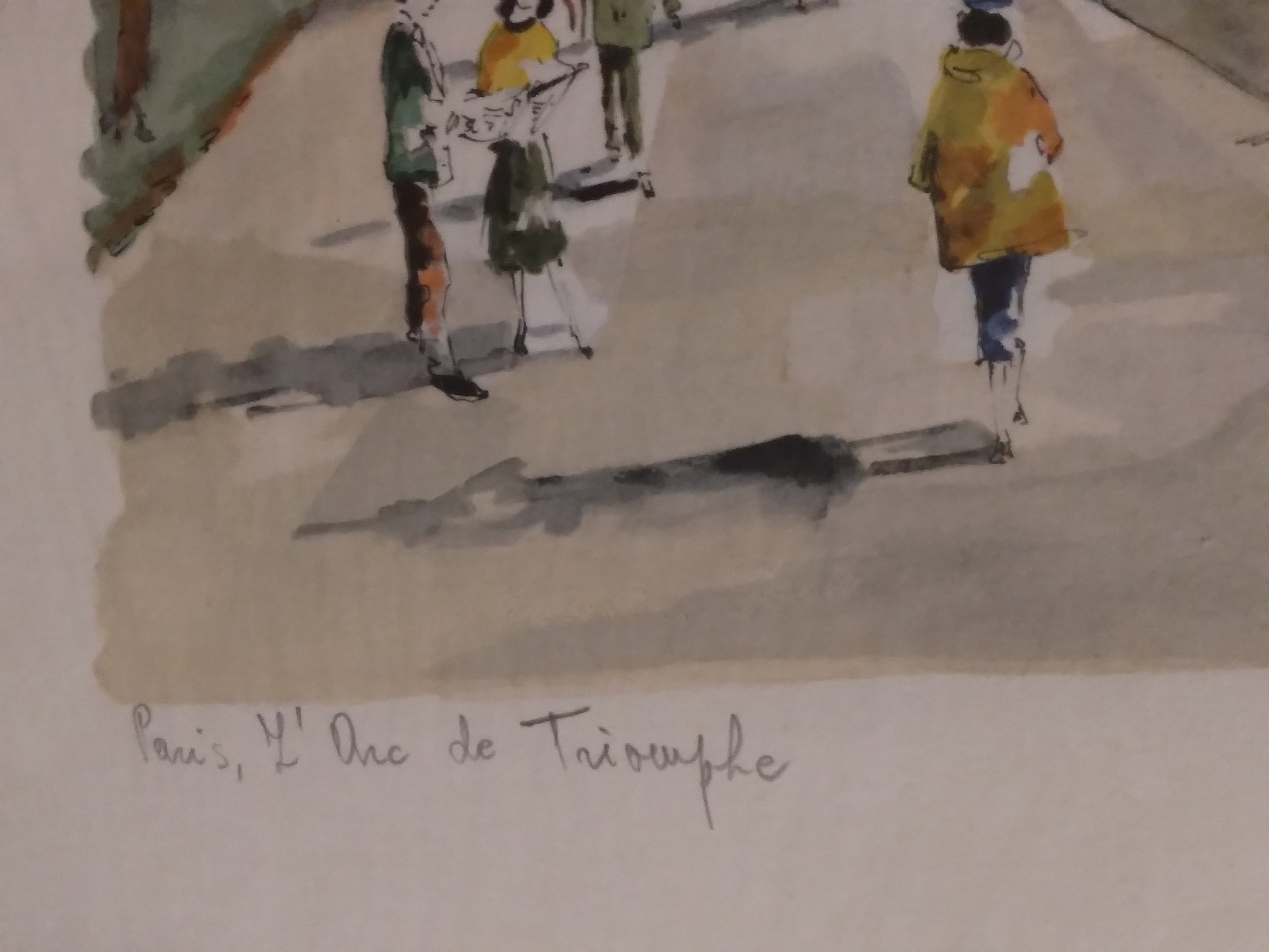 Vintage Watercolor Paintings by G Lelong Lot of 4 - Etsy