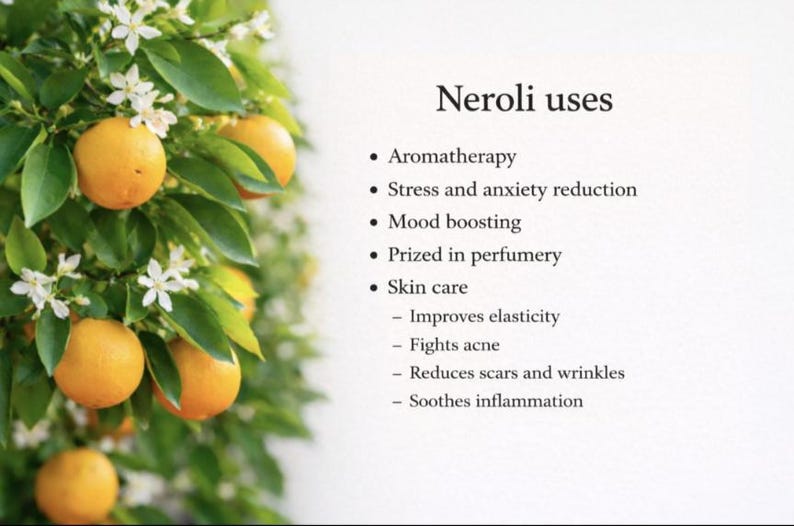 Organic Neroli Essential Oil | 100 % Pure Therapeutic Grade, 1 Oz - Etsy
