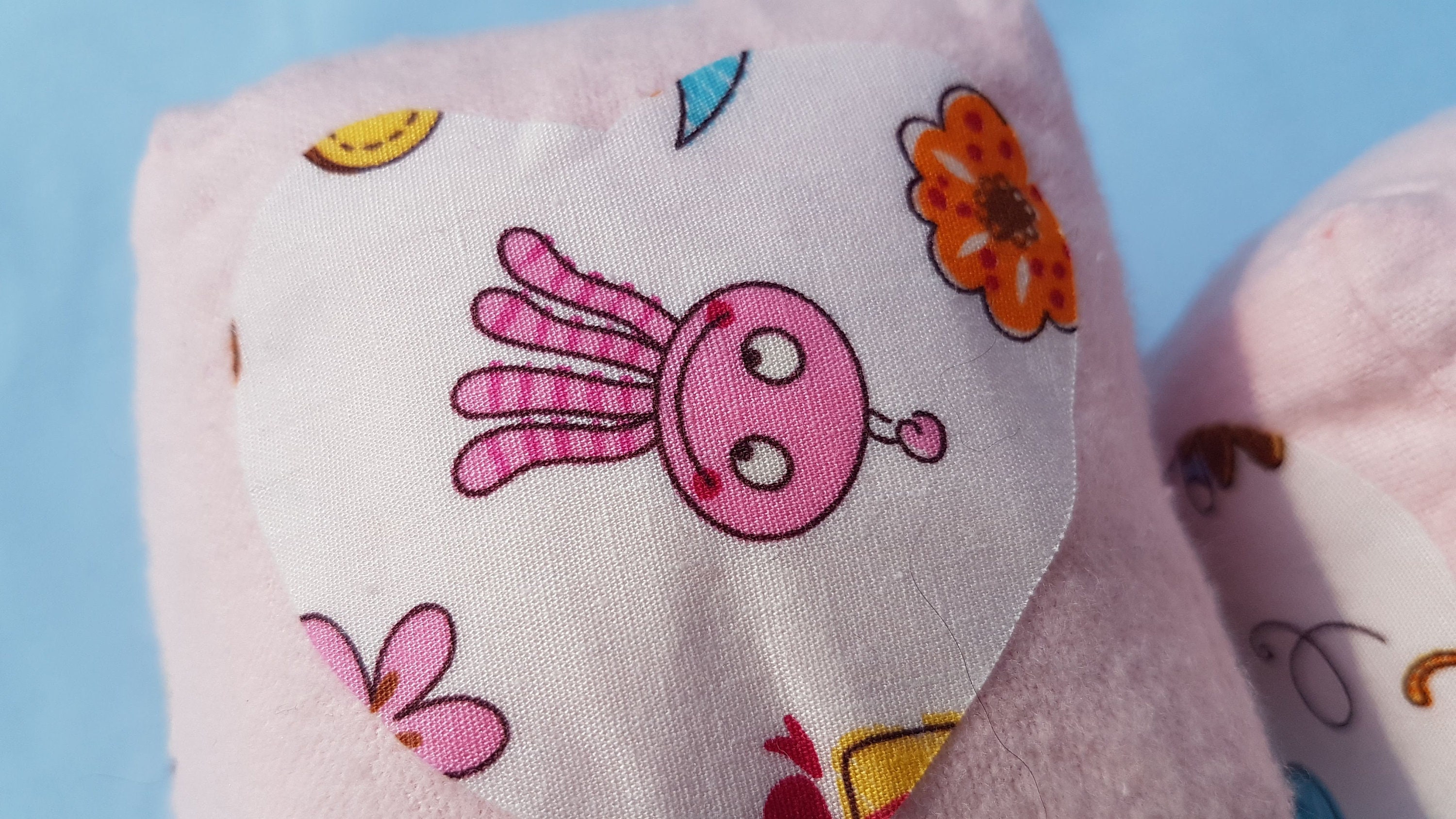 Baby Pink Baby Number Blocks, Plushie Textile Play, Learning Toy For ...