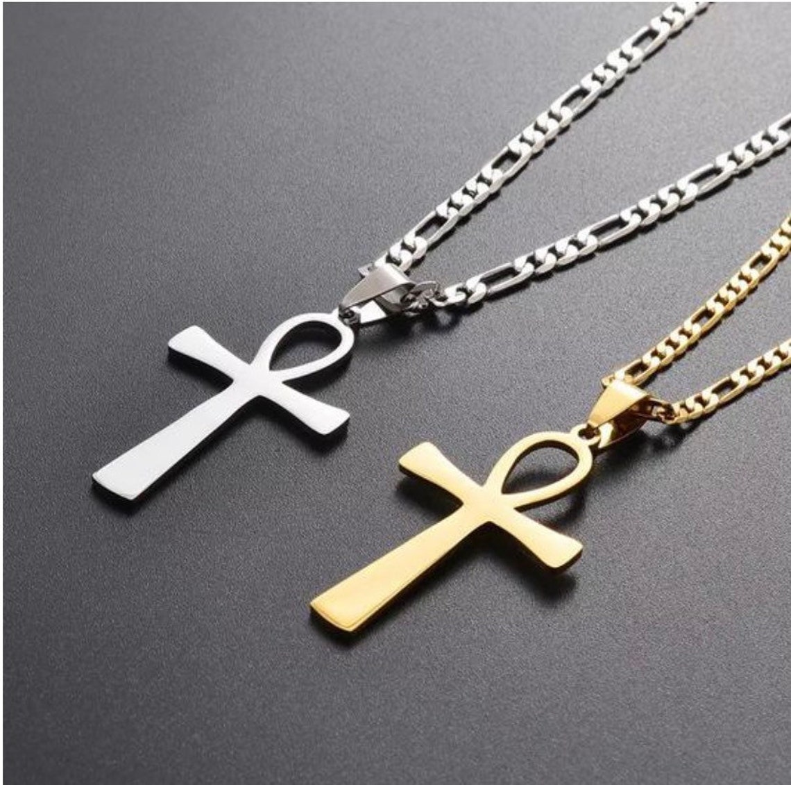 Ankh necklace Men ankh necklace ankh pendant 18k gold | Etsy