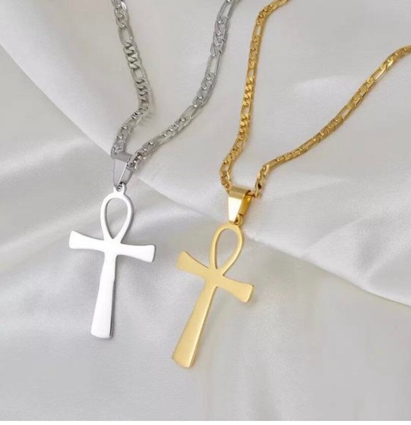 Ankh Necklace men Ankh Necklace Ankh Pendant 18k Gold - Etsy New Zealand