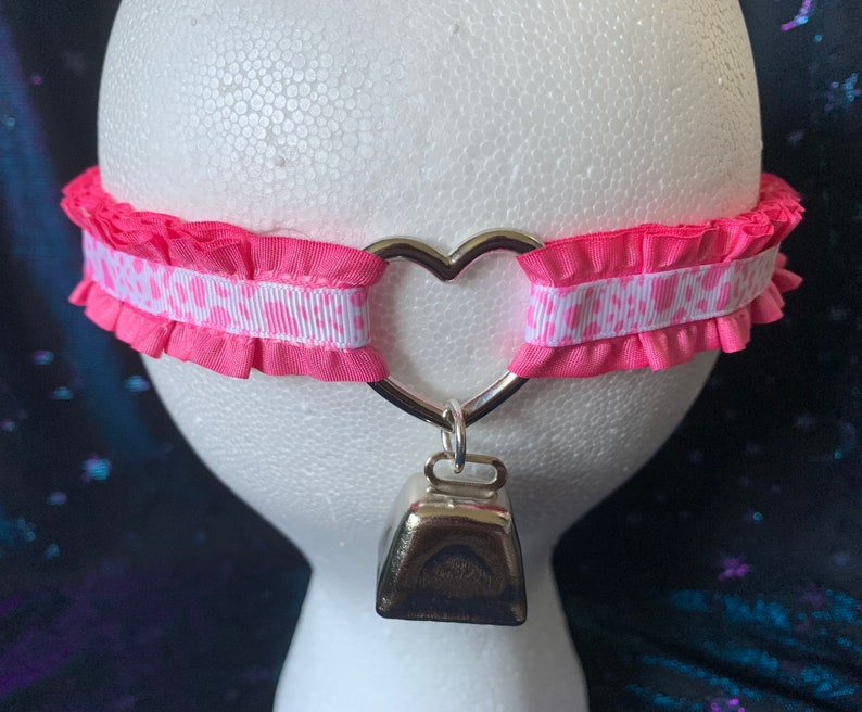Pink Cow Collar - Etsy