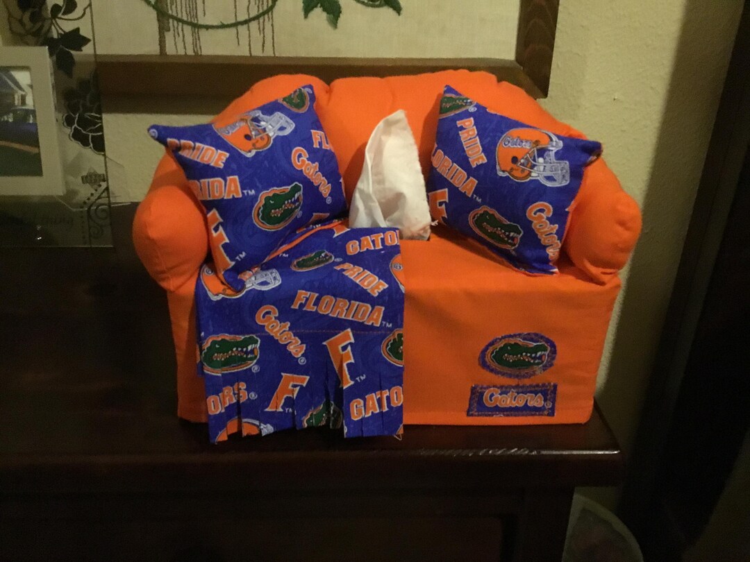 Florida Gators Handmade/sewn Tissue Box Cover - Etsy