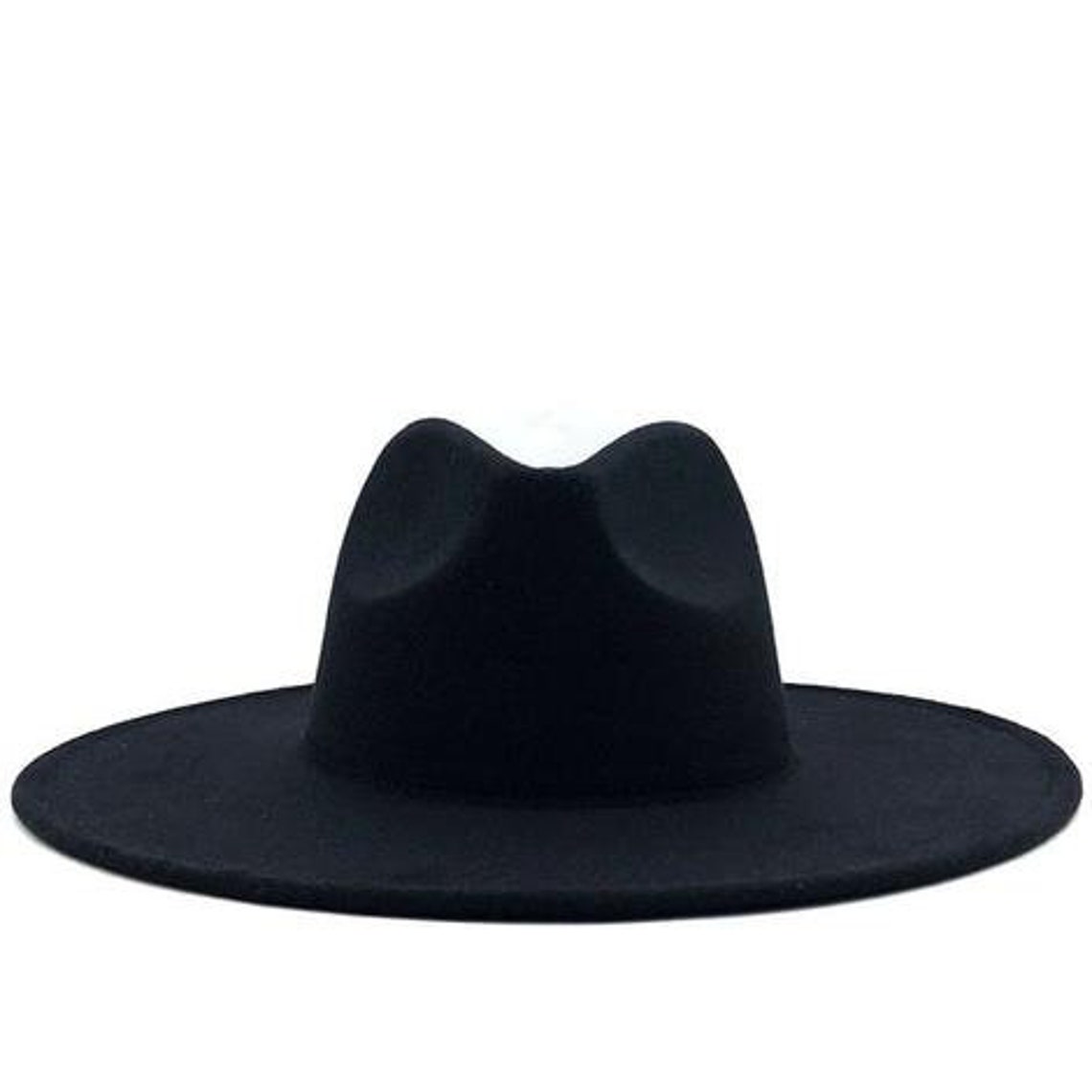 Black Fedora Womens Fedora Mens Fedora Handmade Fall Hat - Etsy