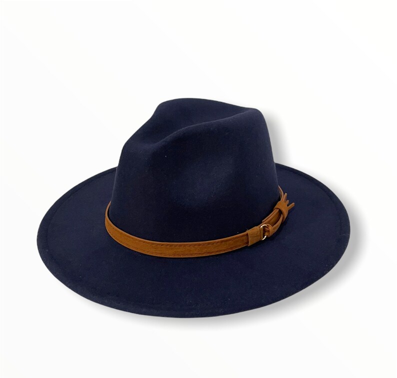 Blue Fedora Hats for Women Hats for Men Mens Fedoras - Etsy