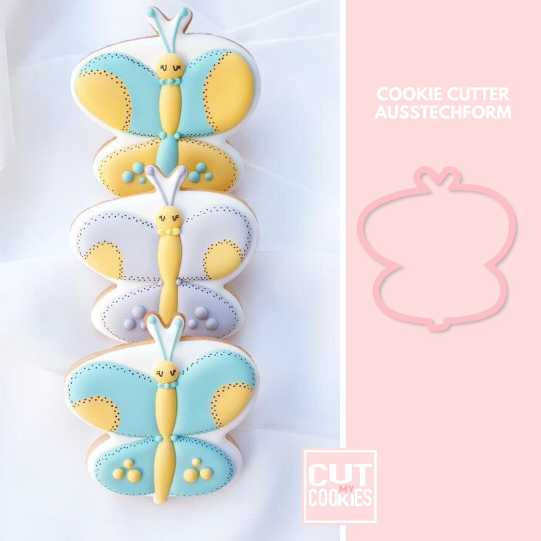 Butterfly - Spring Cookie Cutter - Cookie Cutter - Fondant Cutter ...