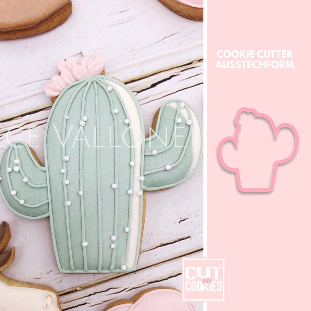 52 Cactus - Cookie Cutter - Fondant Cutter - Clay Cutter - Dough Cutter ...
