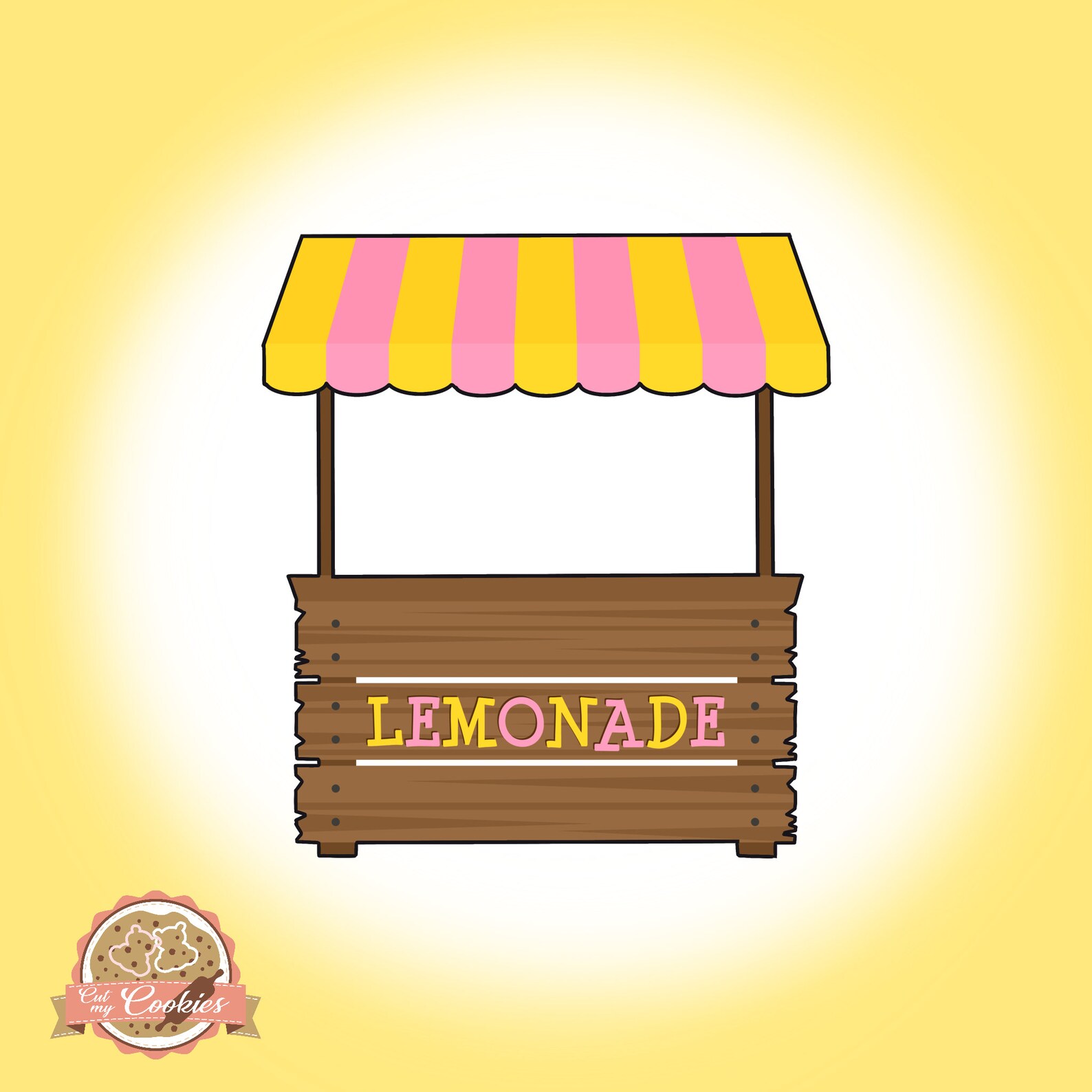 Lemonade Stand Cookie Cutter Fondant Cutter Clay Cutter | Etsy