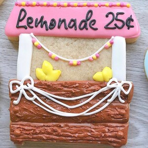 Lemonade Stand - Cookie Cutter - Fondant Cutter - Clay Cutter - Dough ...