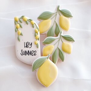 2301 Lemon - Cookie Cutter - Fondant Cutter - Clay Cutter - Dough ...