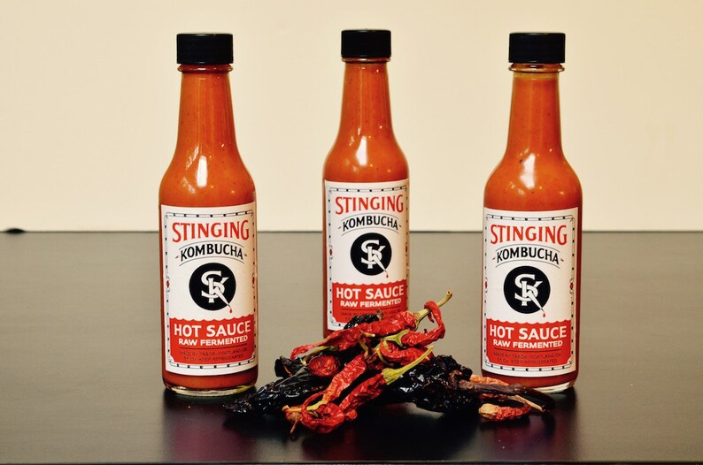 Kombucha & Moringa Hot Sauce Gift Pack (2 Bottles). Made With Love! - Etsy