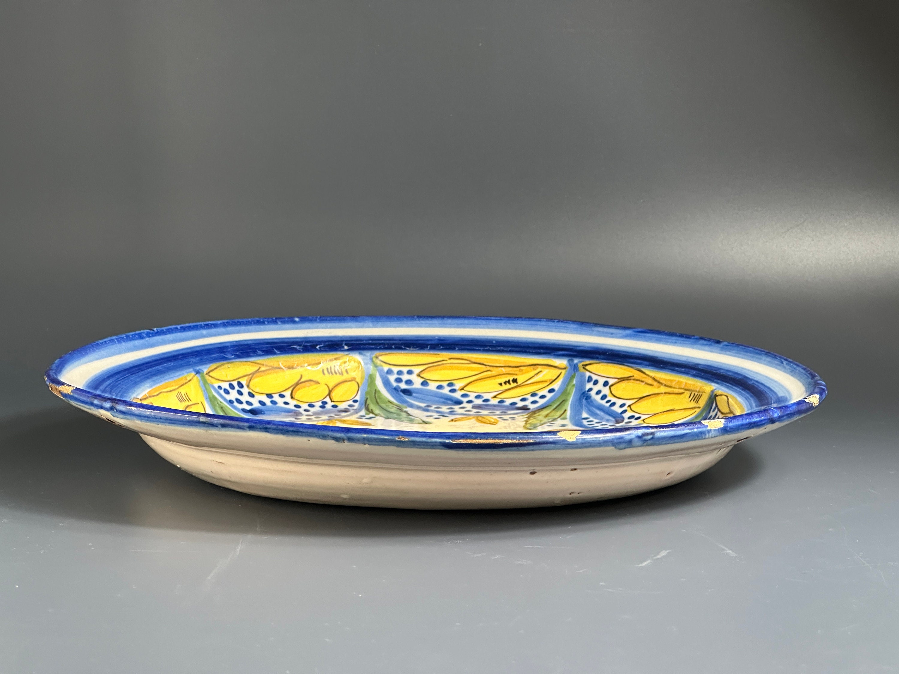 19th, Antique Manises Plate - Spanish Ceramics - Etsy