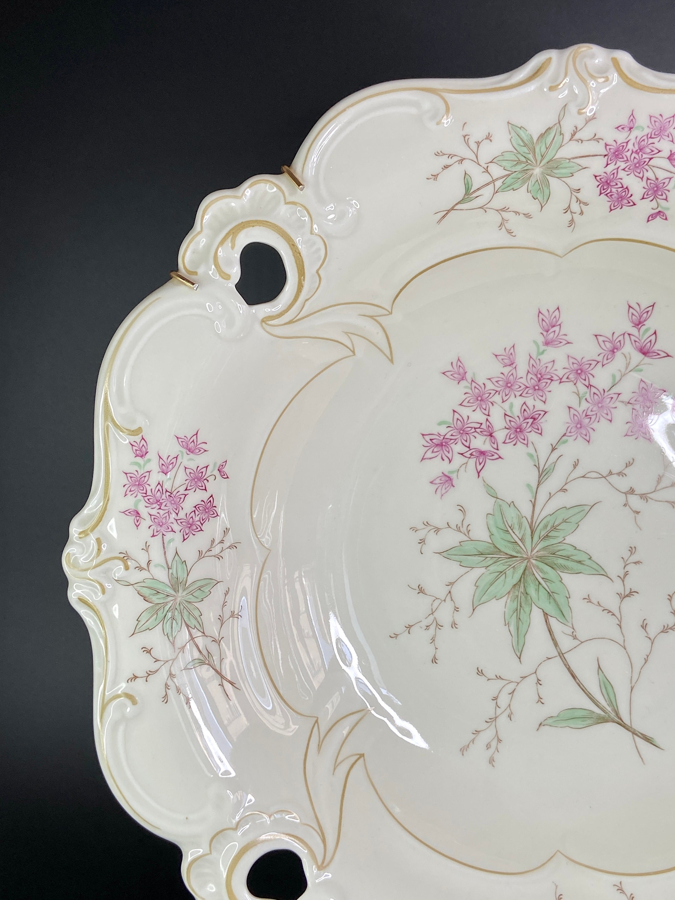 Antique Weimar Porcelain Bowl - Etsy