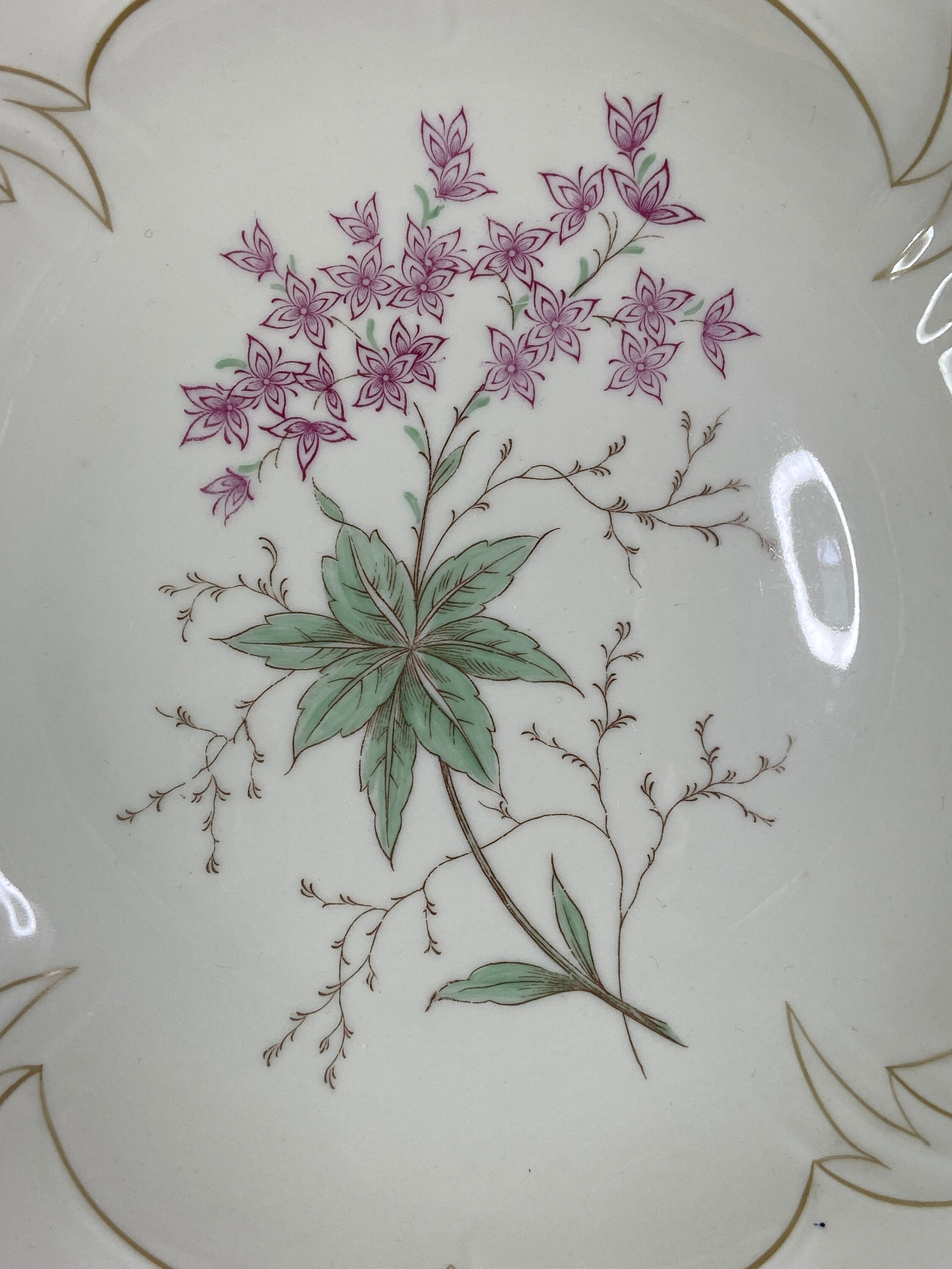 Antique Weimar Porcelain Bowl - Etsy