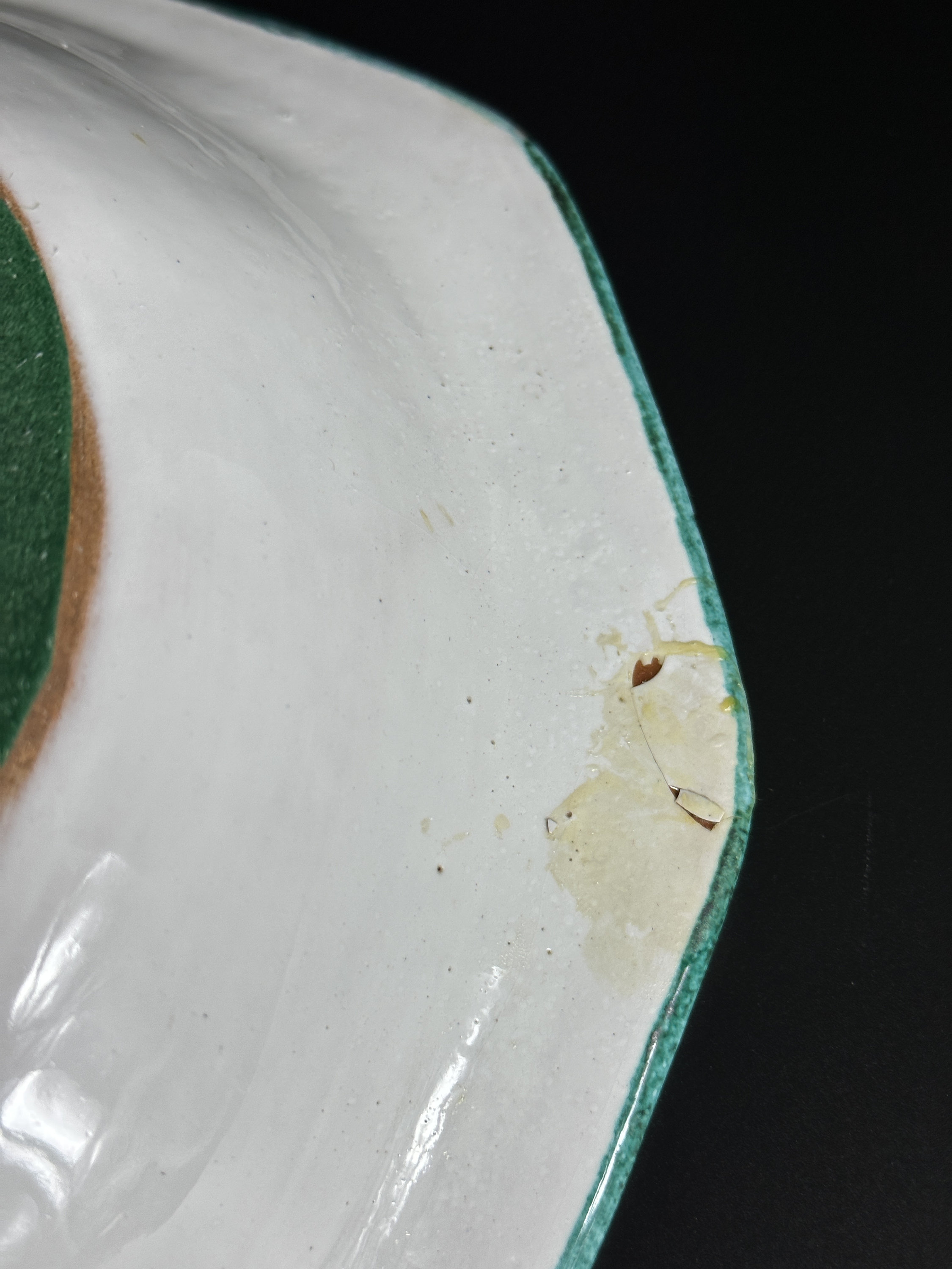 Vintage Italy Large Ceramic Romano Innocenti Flower Charger Plate ...