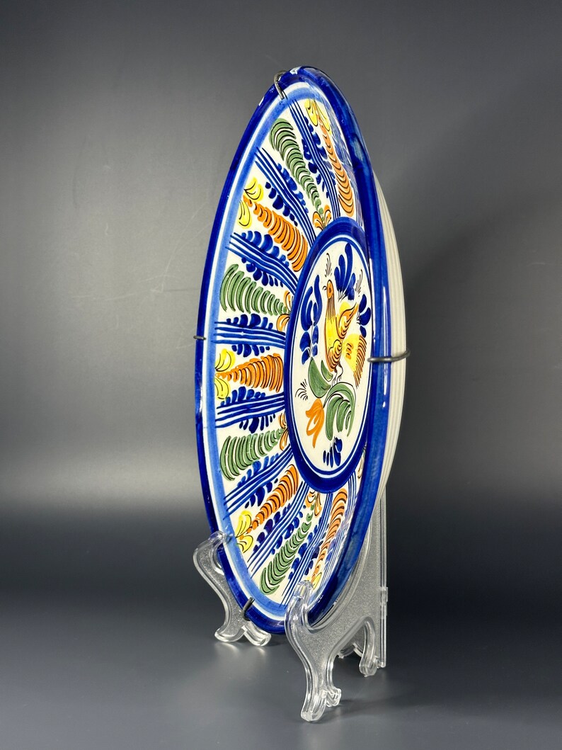 19th Antique Manises Plate Spain - Etsy