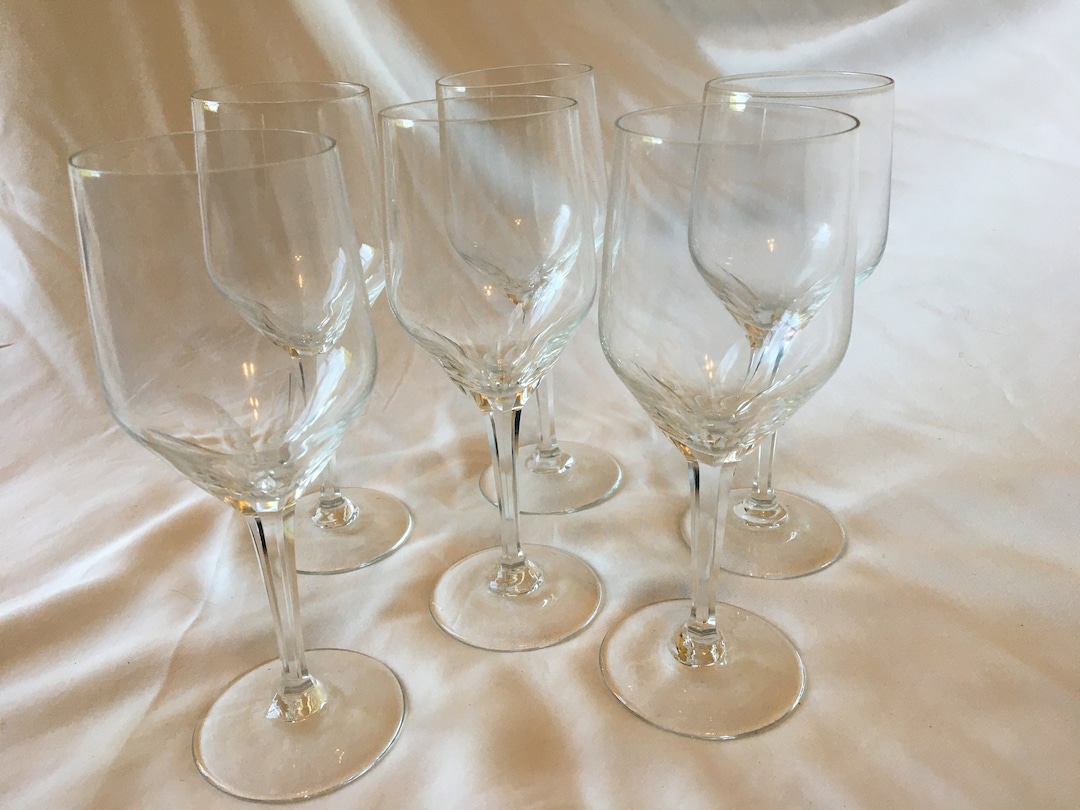 WINE GLASSES SET (6) – Pasco of Bavaria (1960’s) - Etsy