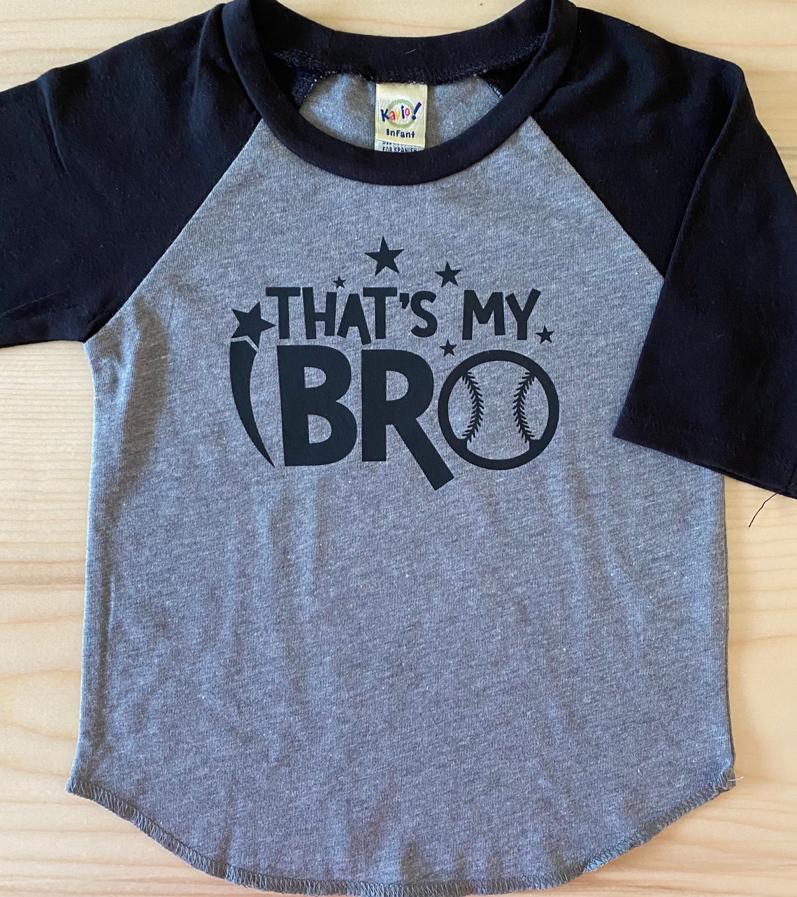 Baseball Brother Bro Shirt T-shirt Baseball Raglan Thats My - Etsy