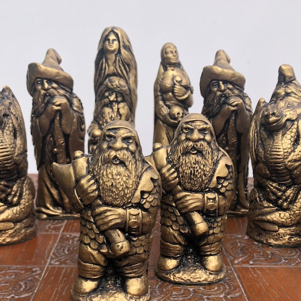 Dungeons and Dragons Chess Set - Etsy
