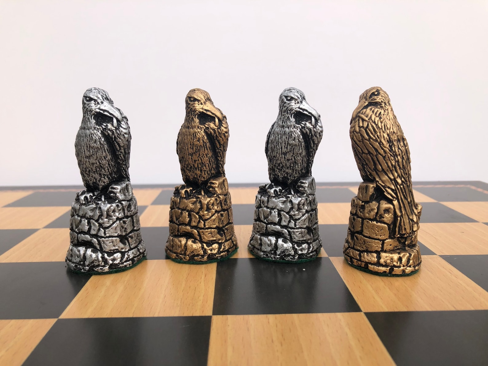 Myth and Magic Chess Set - Handmade Chess Pieces With a Wiccan Theme ...