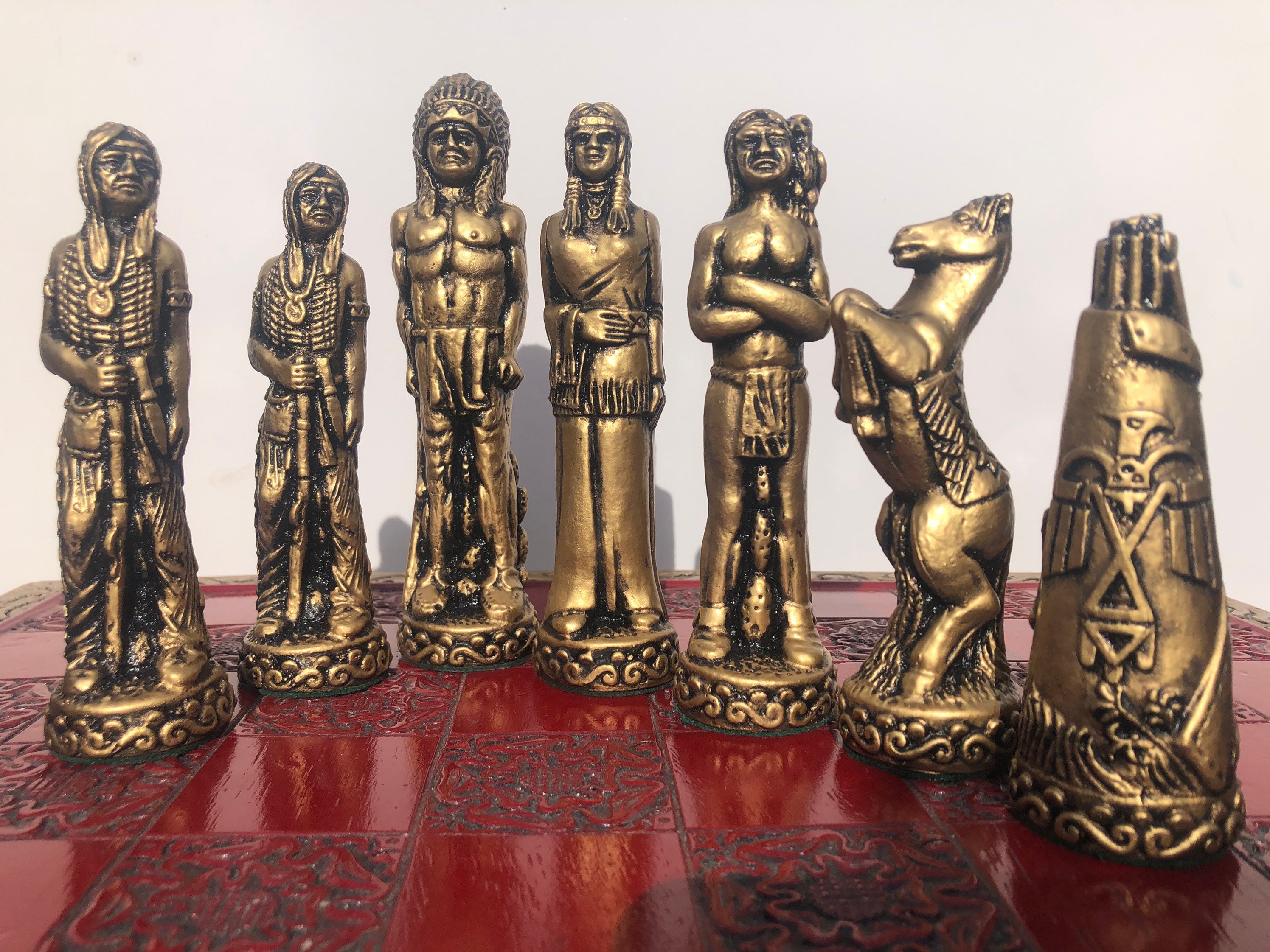 Wild West Chess Set Large Detailed Western Themed Chess Set - Etsy UK