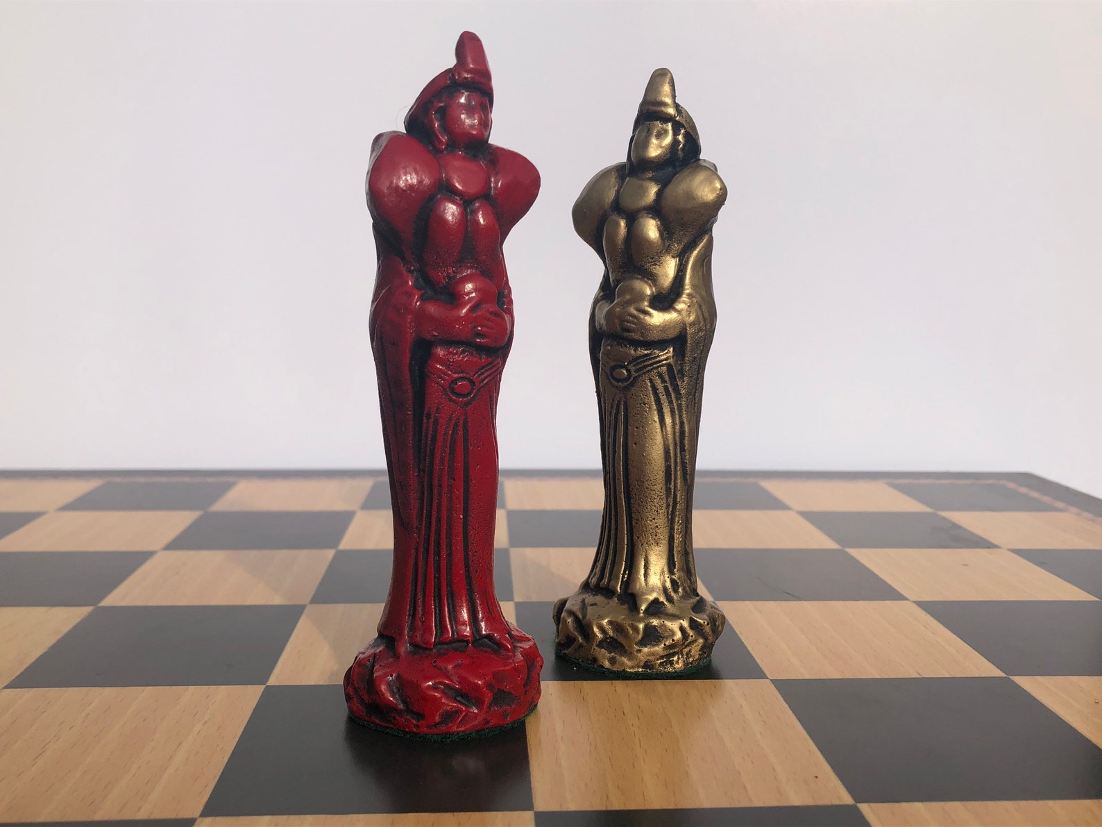 Dragons and Wizards Chess Set - Fantasy Chess Set - Made to Order ...