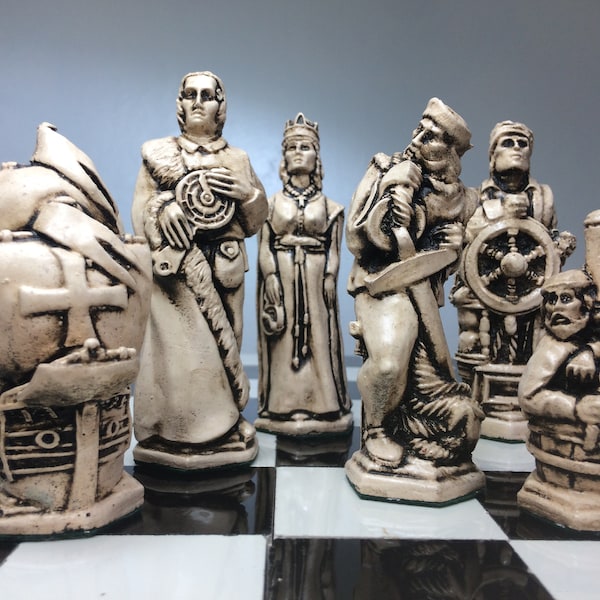 Nautical Chess Set - Etsy