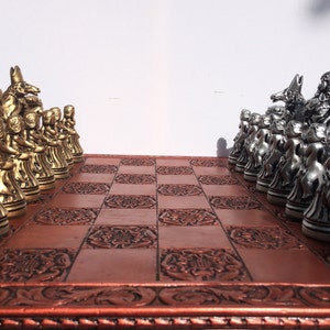 Large Louis XIV Themed Chess Set - Reconstructed Stone Chess Pieces ...