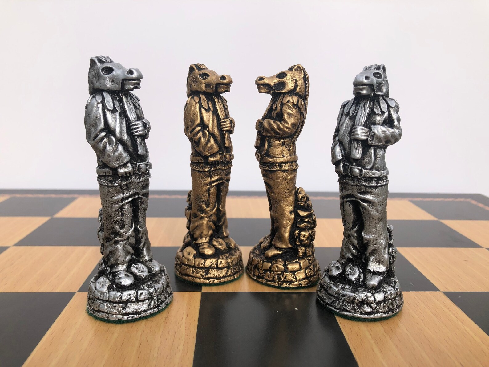 Myth and Magic Chess Set - Handmade Chess Pieces With a Wiccan Theme ...