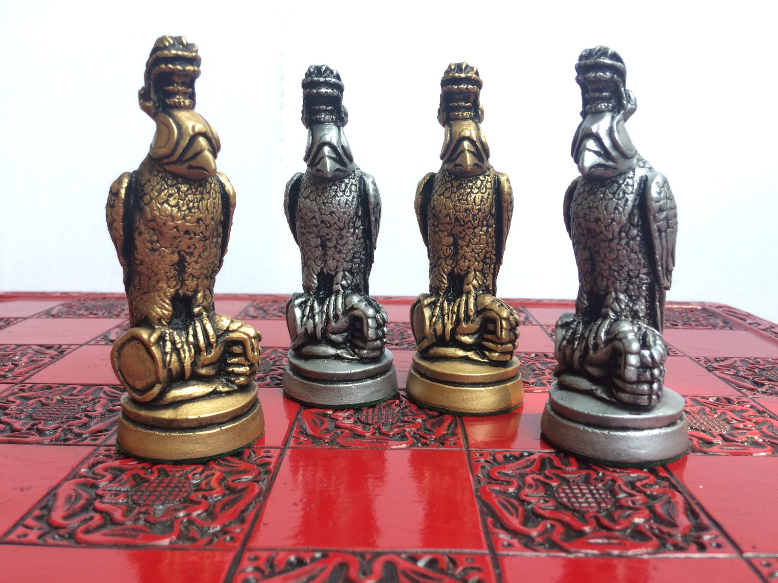 Bird Chess Set Large Highly Detailed Iconic Chess Set - Etsy