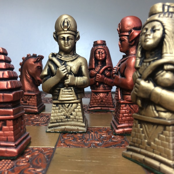 Egyptian Theme Chess Set - Etsy