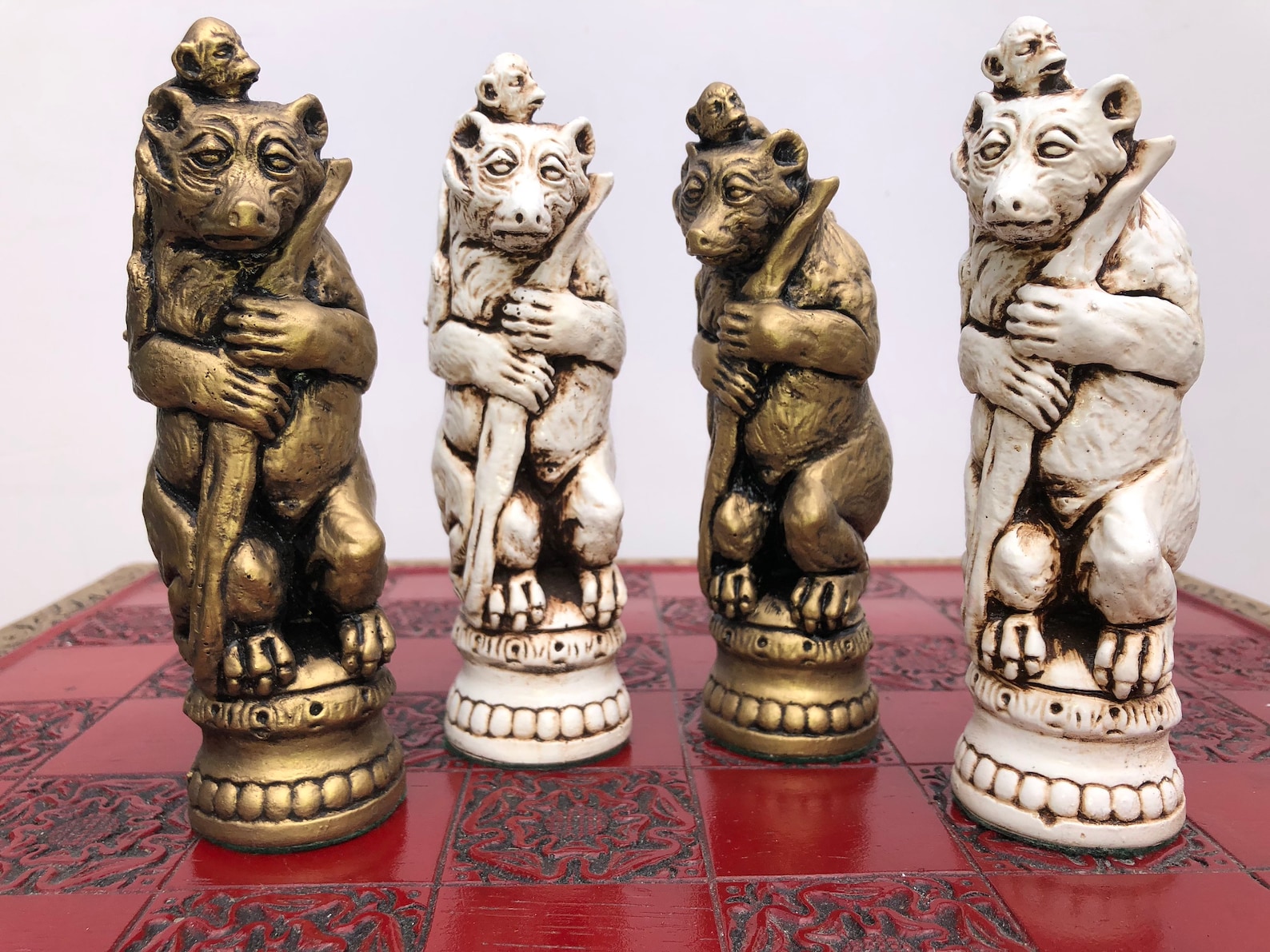 Reynard the Fox Chess Set - Large Chess Pieces - Made to Order - Chess ...