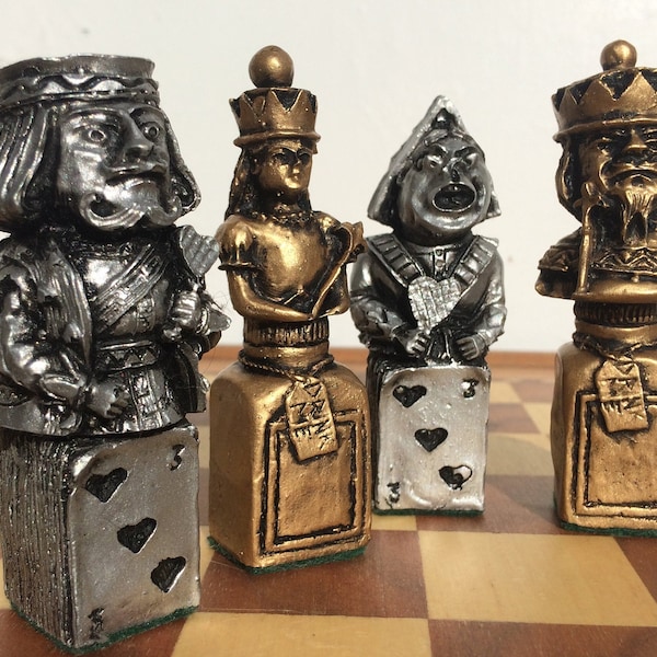 Alice in Wonderland Chess Set - Etsy