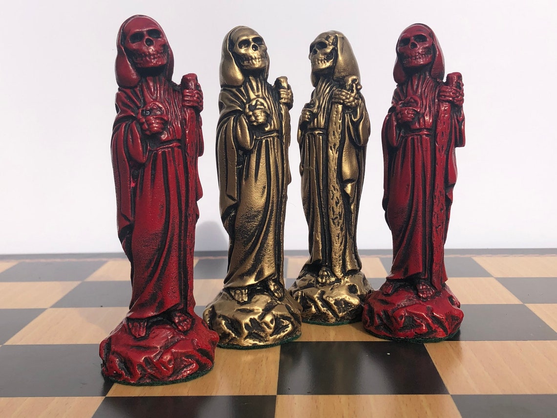 Dragons and Wizards Chess Set - Fantasy Chess Set - Made to Order ...