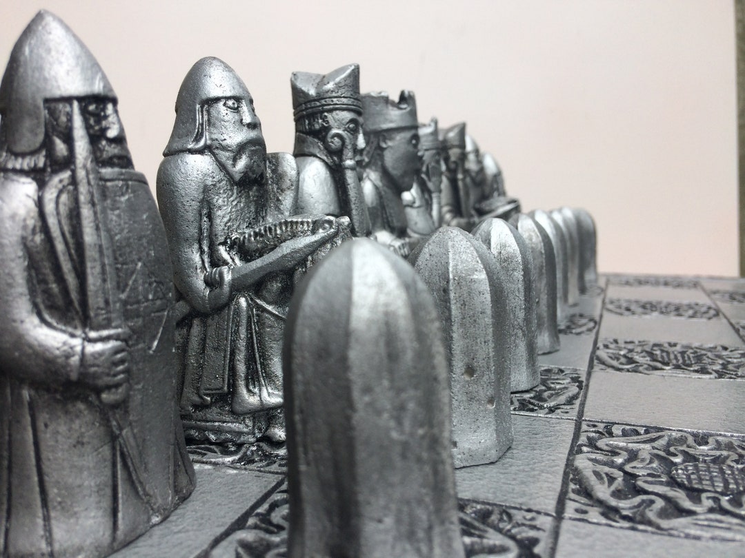 Traditional Lewis Chess Set - Lewis Chessmen - Made to Order - Heritage ...