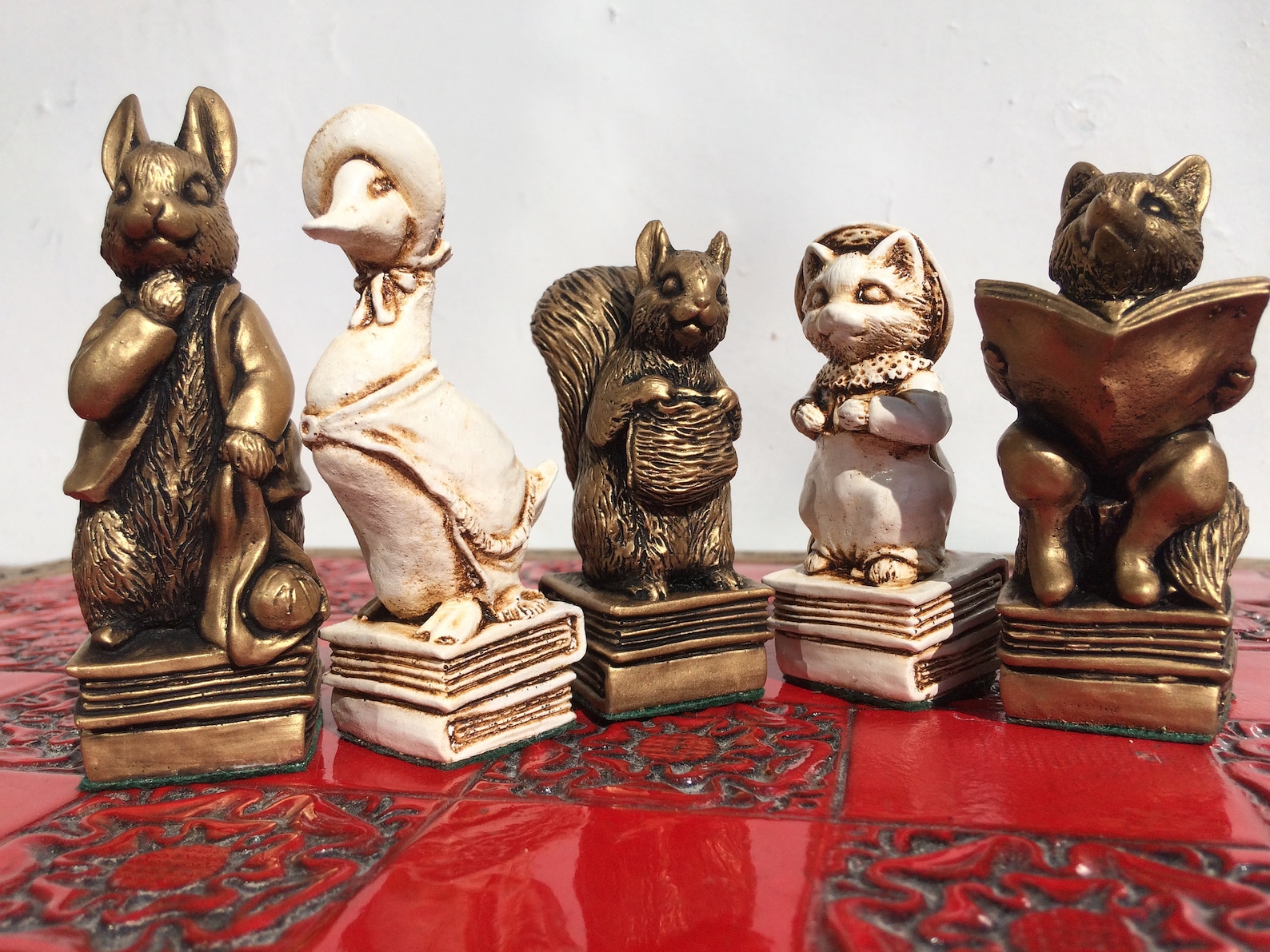 Beatrix Potter Chess Set - Peter Rabbit Chess Set - Unique Themed Chess ...